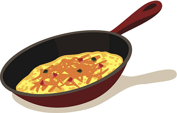 An omelette cooking in a frying pan – District 4-C6 California Lions